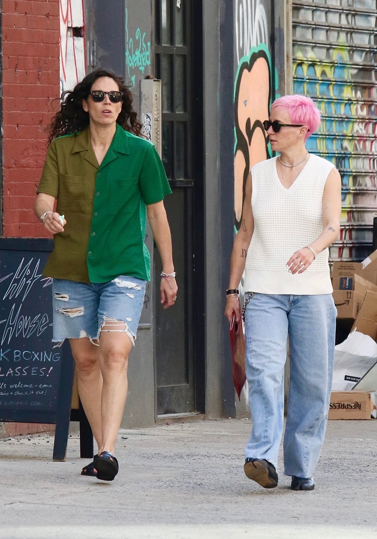 MEGAN RAPINOE and SUE BIRD Out in New York 05/31/2024 – HawtCelebs