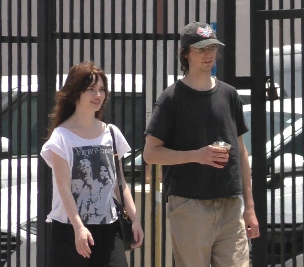 SOPHIE THATCHER and Austin Feinstein Out in Los Angeles 05/31/2024 ...