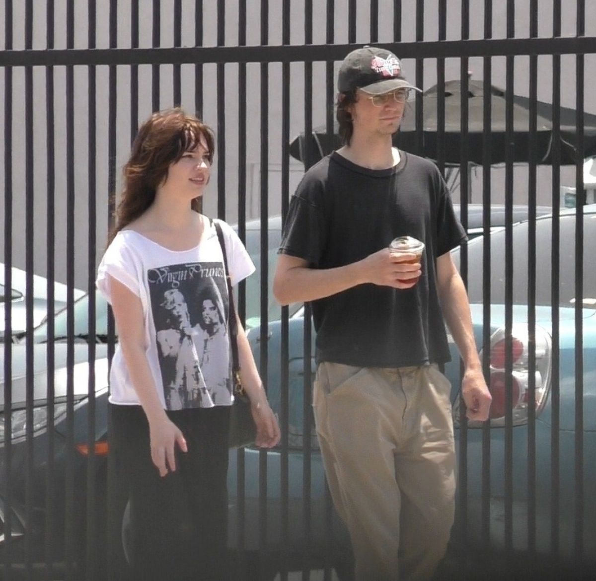 SOPHIE THATCHER and Austin Feinstein Out in Los Angeles 05/31/2024 ...