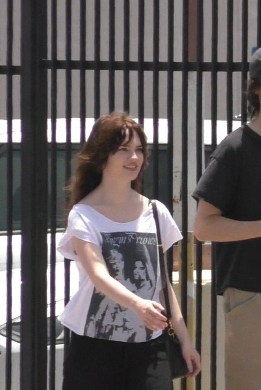 SOPHIE THATCHER and Austin Feinstein Out in Los Angeles 05/31/2024 ...