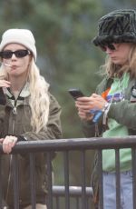 ANYA TAYLOR-JOY and CARA DELEVINGNE at Glastonbury Festival 2024 Sunday ...