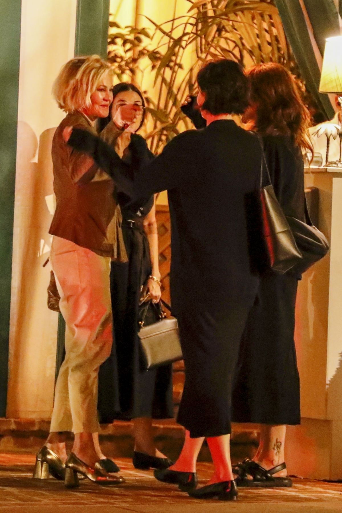 DEMI MOORE, MELANIE GRIFFIRH and JAIMIE ALEXANDER at San Vicente ...