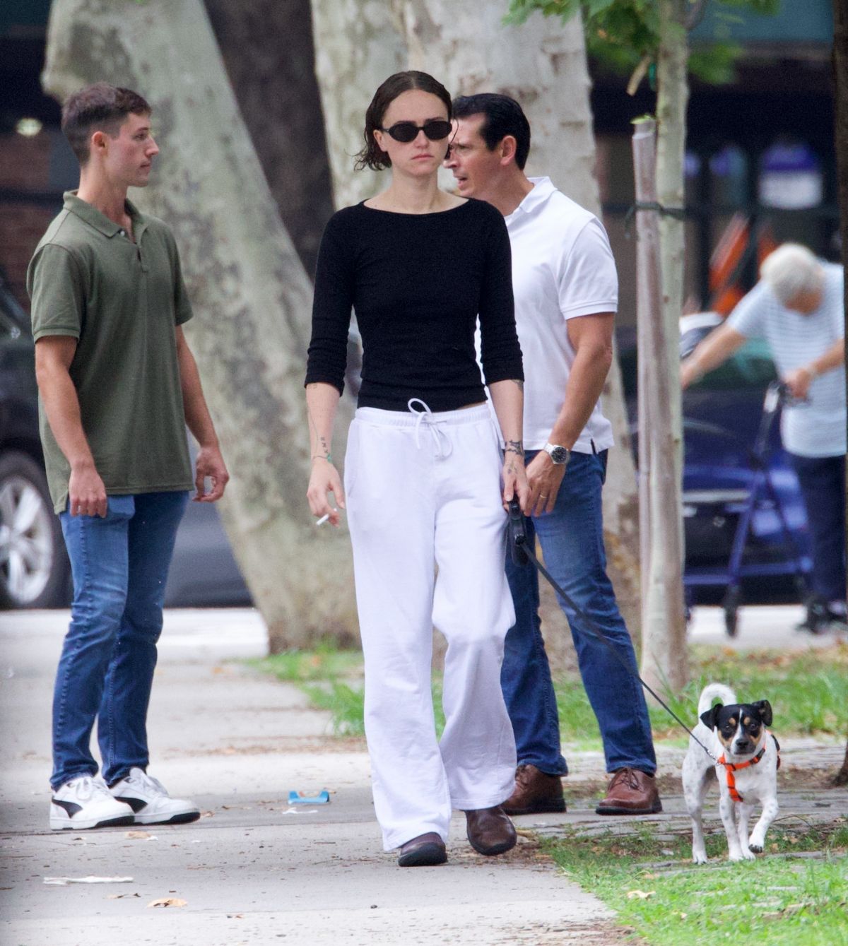 ELLA EMHOFF Out with Her Dog in Brooklyn 07/25/2024 – HawtCelebs