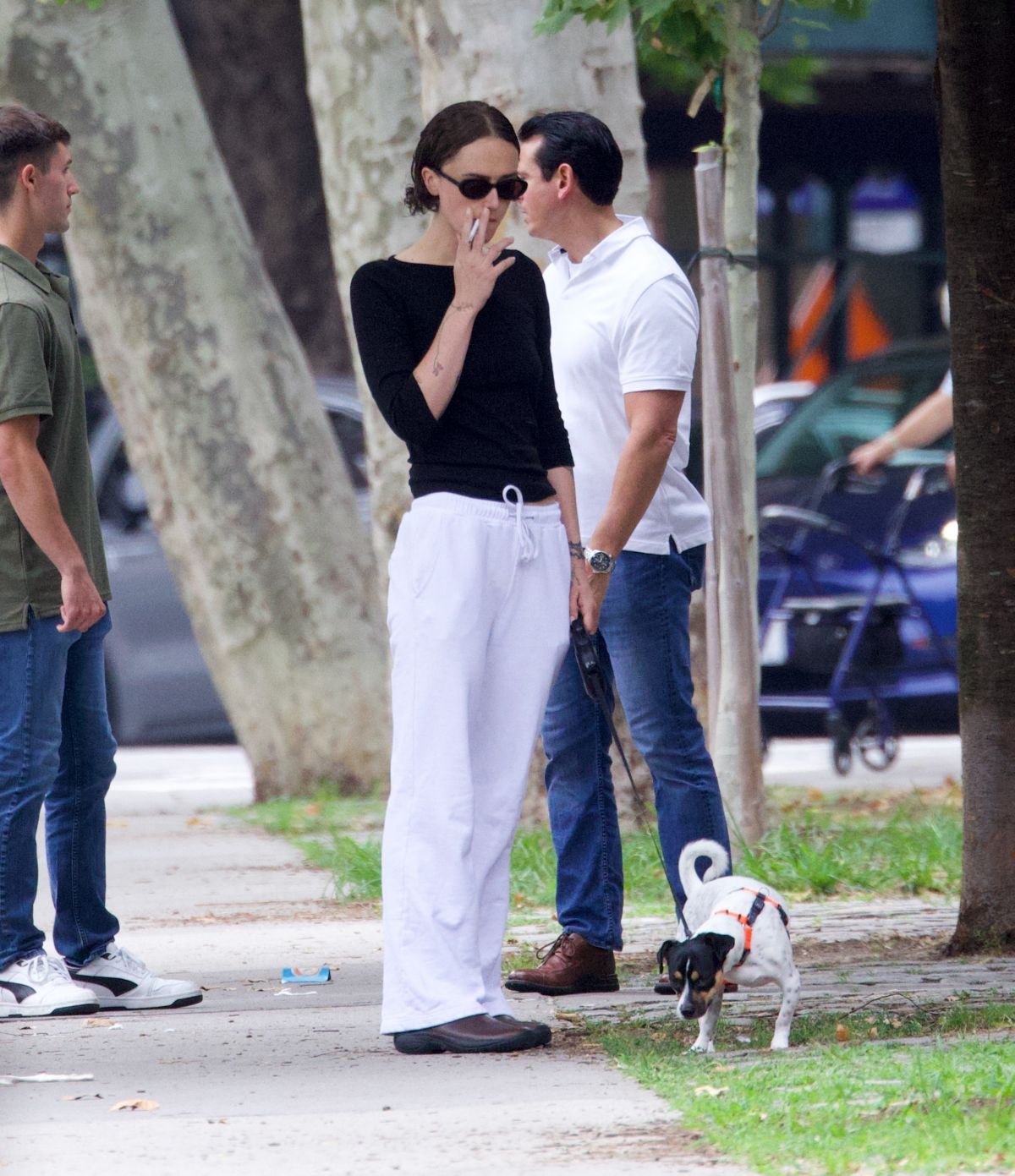 ELLA EMHOFF Out with Her Dog in Brooklyn 07/25/2024 – HawtCelebs