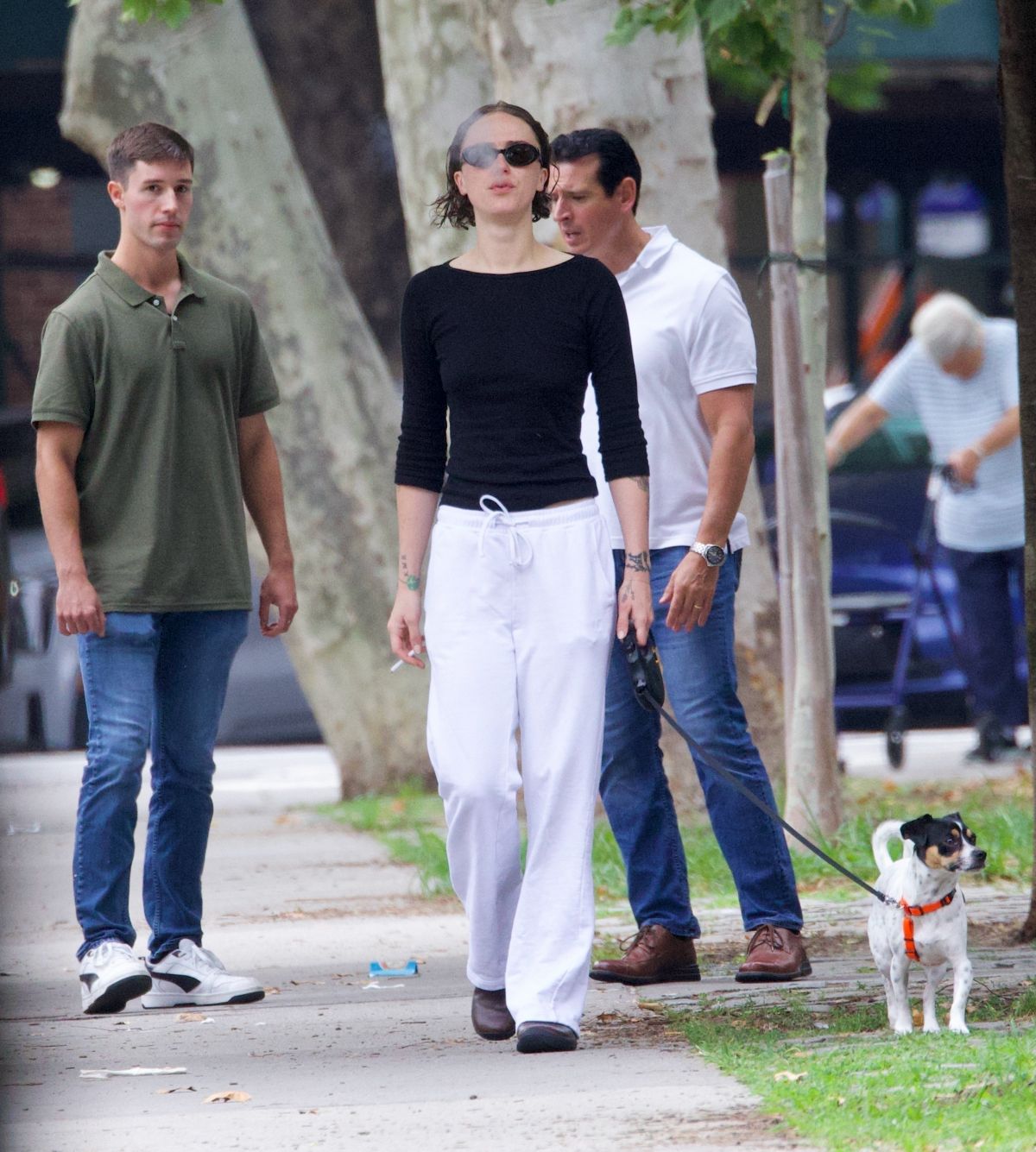 ELLA EMHOFF Out with Her Dog in Brooklyn 07/25/2024 – HawtCelebs