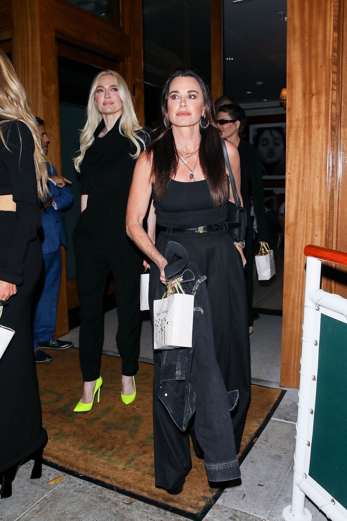 ERIKA JAYNE, LISA RINNA, KYLE RICHARDS and DORIT KEMSLEY Night Out at ...