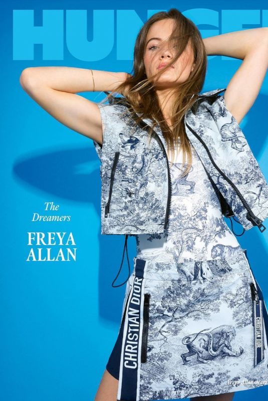 FREYA ALLAN for Hunger Magazinem, July 2024 – HawtCelebs