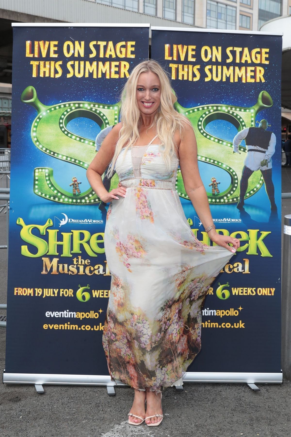 HAYLEY PALMER at Shrek the Musical UK Tour Press Night at Hammersmith ...
