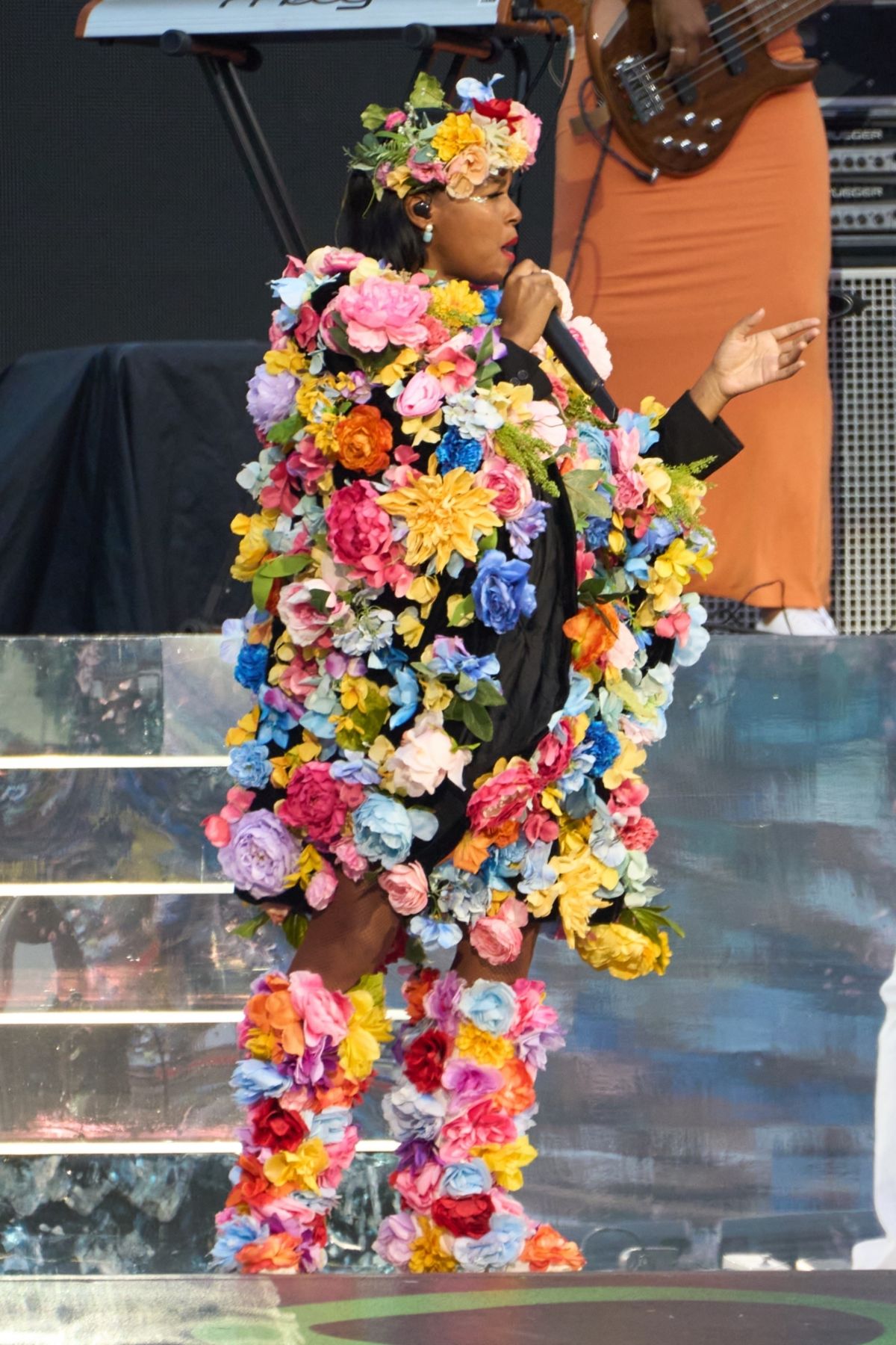 JANELLE MONAE Performs at Stadio Olimpico di Roma at Opening Show of ...