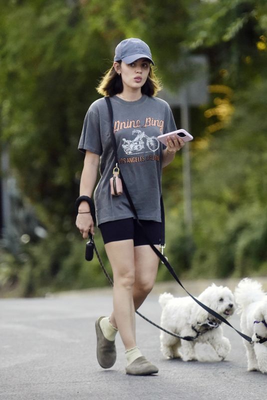 LUCY HALE Out Walking Her Dogs in Studio City 07/11/2024 – HawtCelebs