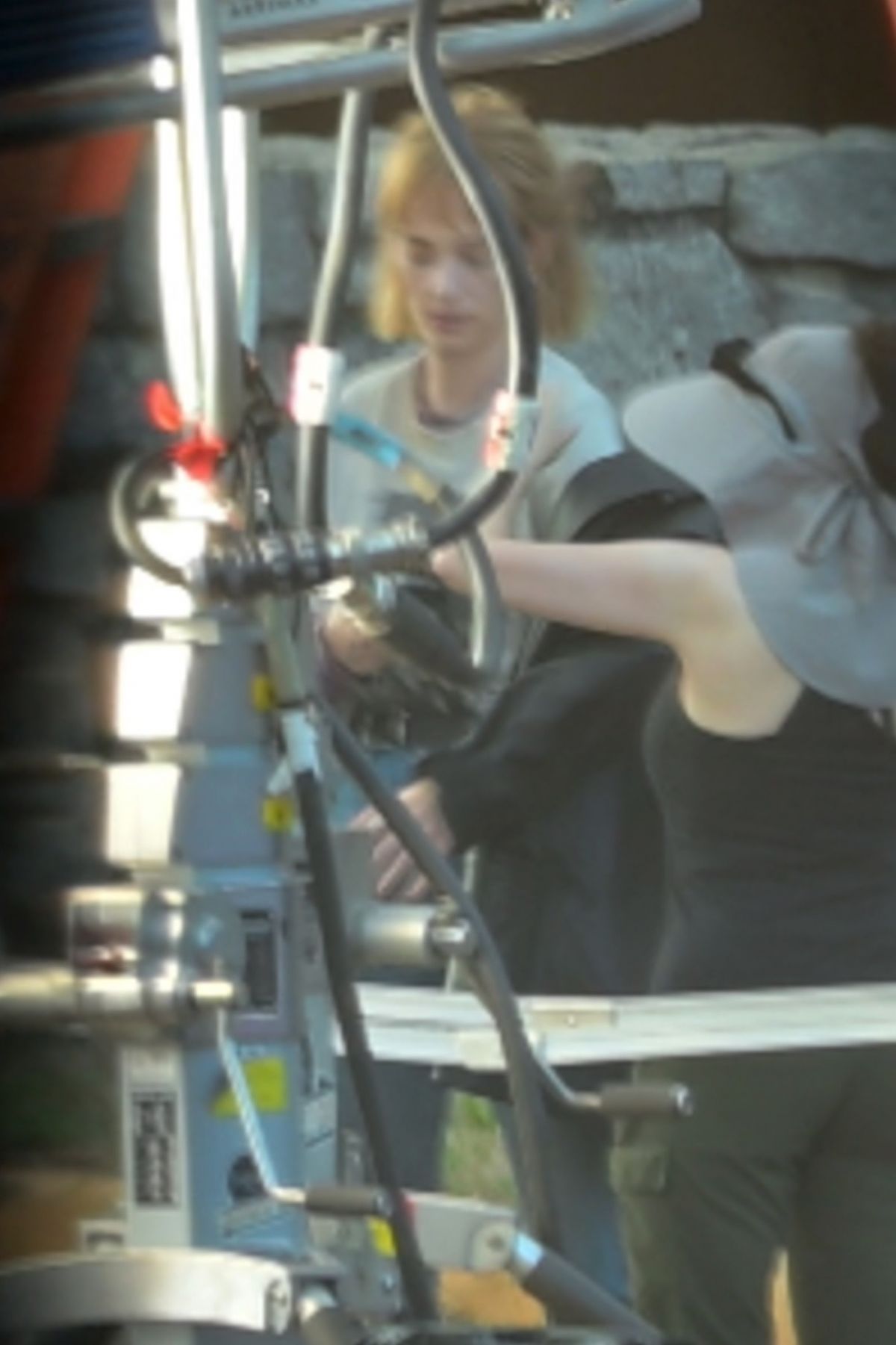 MAYA HAWKE on the Set of Stranger Things Season 5 in Georgia 07/12/2024 ...