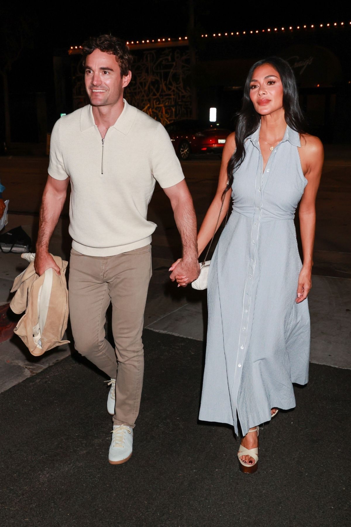 NICOLE SCHERZINGER and Thom Evans on a Dinner Date at Craig’s in West ...