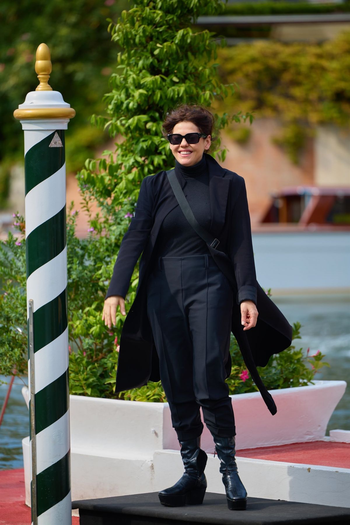 BARBARA RAQUEL PAZ Arrives at Venice Film Festival on the Lido 08/27 ...