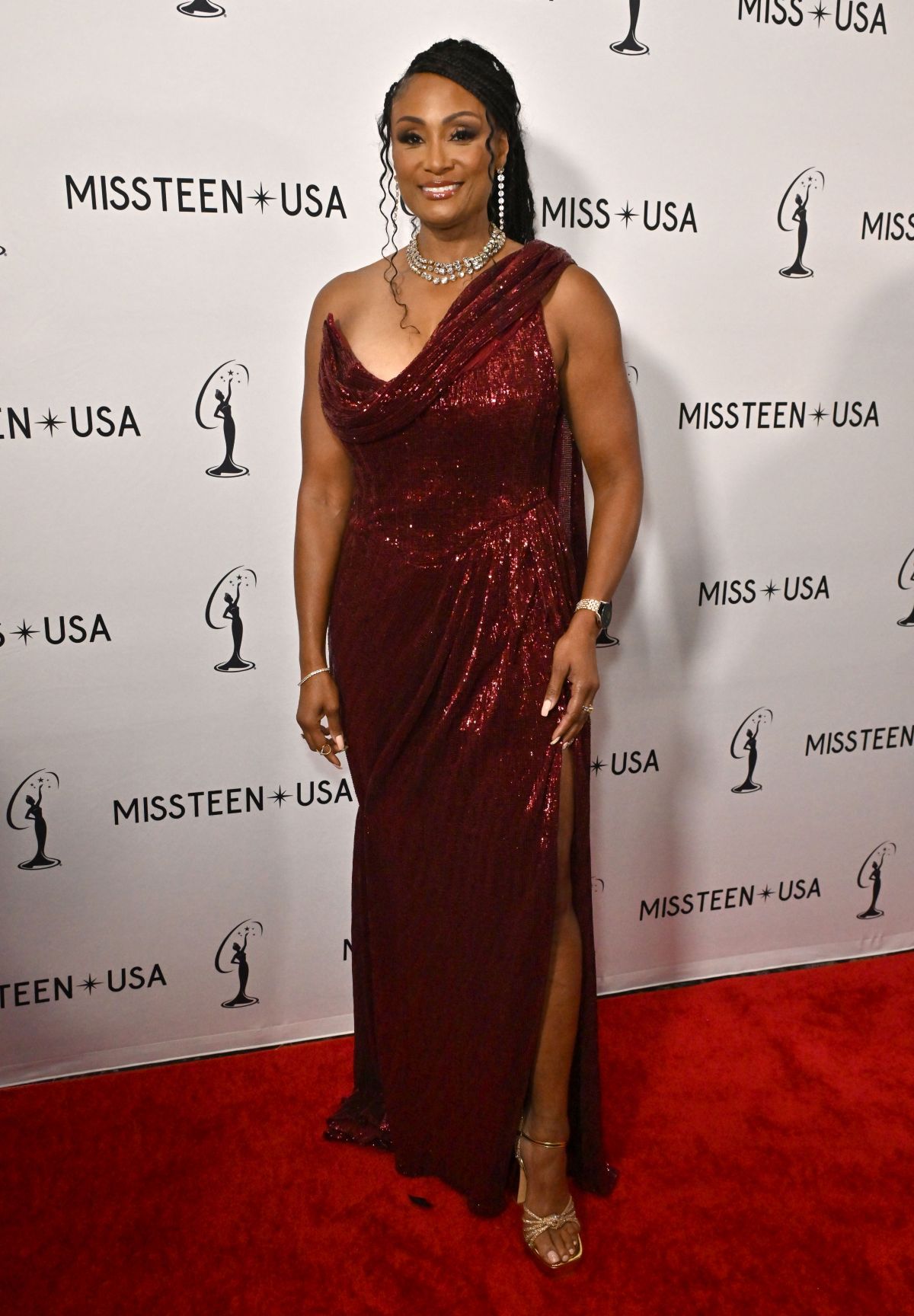 CAROLE GIST at 73rd Annual Miss USA Pageant at Peacock Theater in Los ...