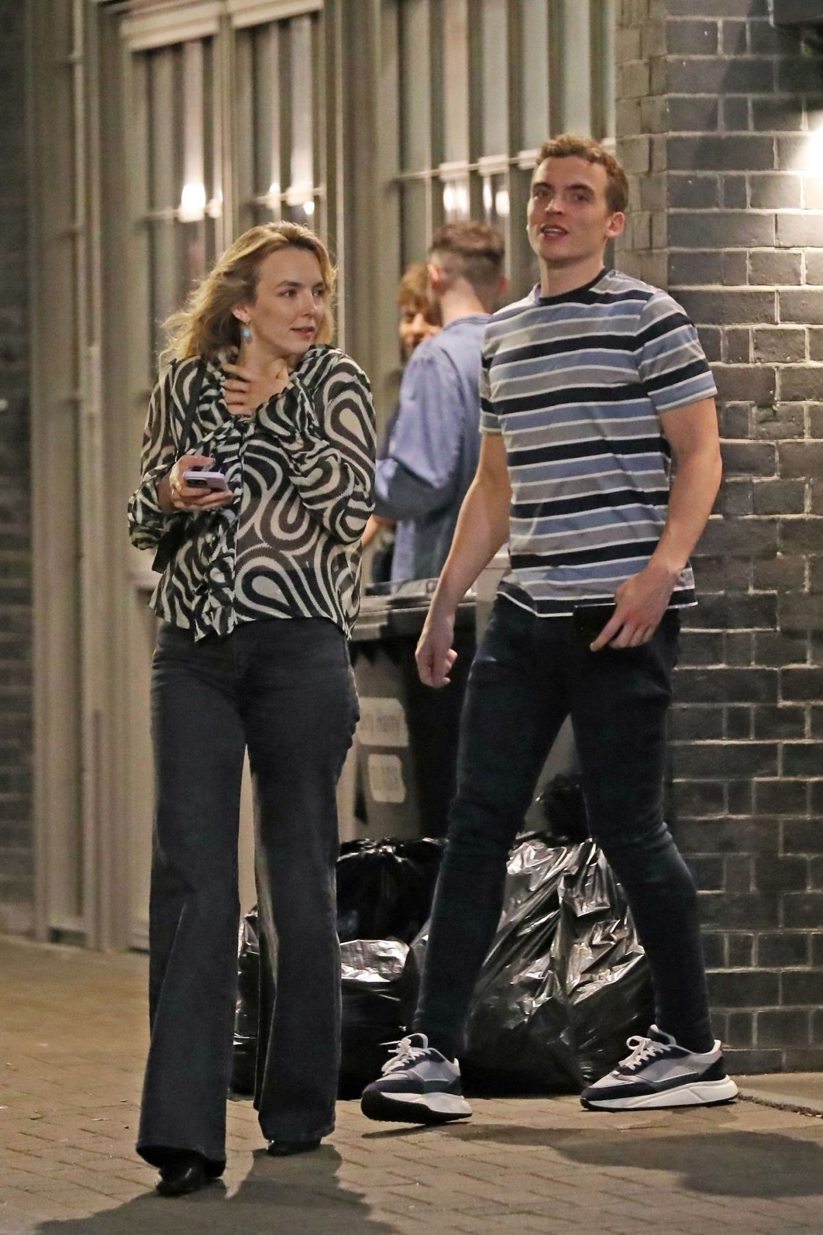 JODIE COMER Out with Her Brother in London 08/27/2024 – HawtCelebs