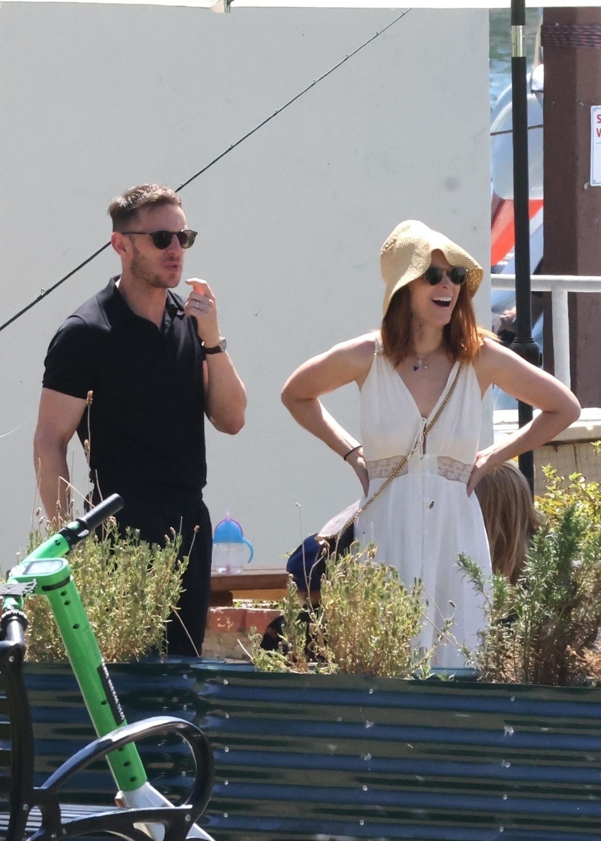 KATE MARA and Jamie Bell at a Fun Family Day at a Park in Los Angeles ...