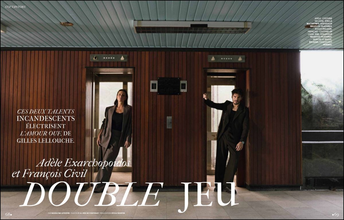 ADELE EXARCHOPOULOS in Madame Figaro, September 2024 – HawtCelebs
