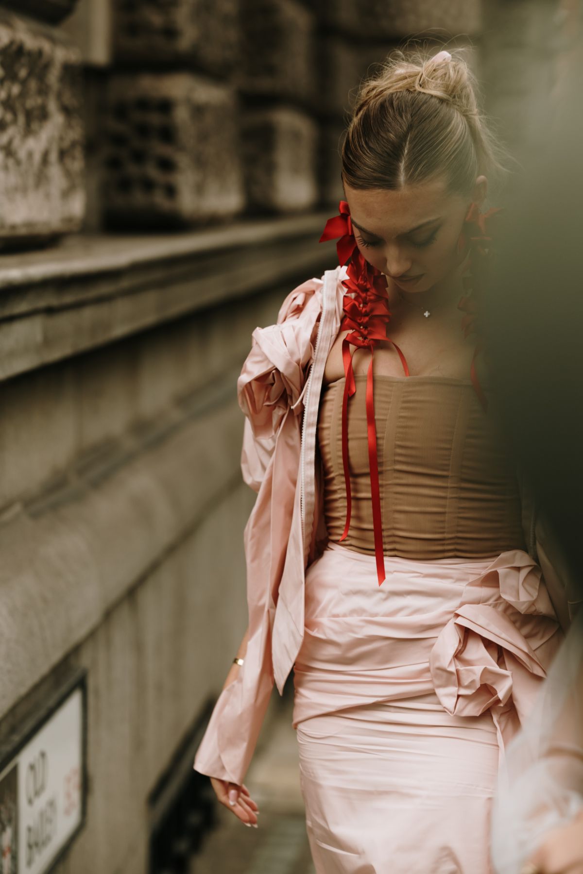 ANNABELLE HOY Arrives at Simone Rocha Show at London Fashion Week 09/15 ...