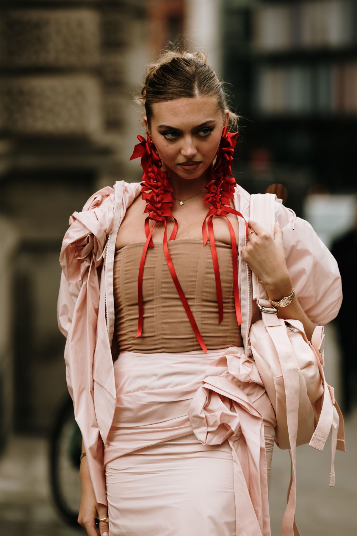 ANNABELLE HOY Arrives at Simone Rocha Show at London Fashion Week 09/15 ...
