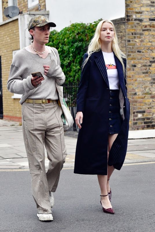 ANYA TAYLOR-JOY Out with a Friend in London 09/07/2024 – HawtCelebs