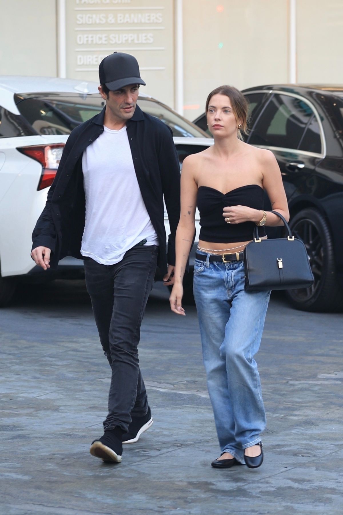 ASHLEY BENSON and Brandon Davis Out in West Hollywood 09/02/2024 ...