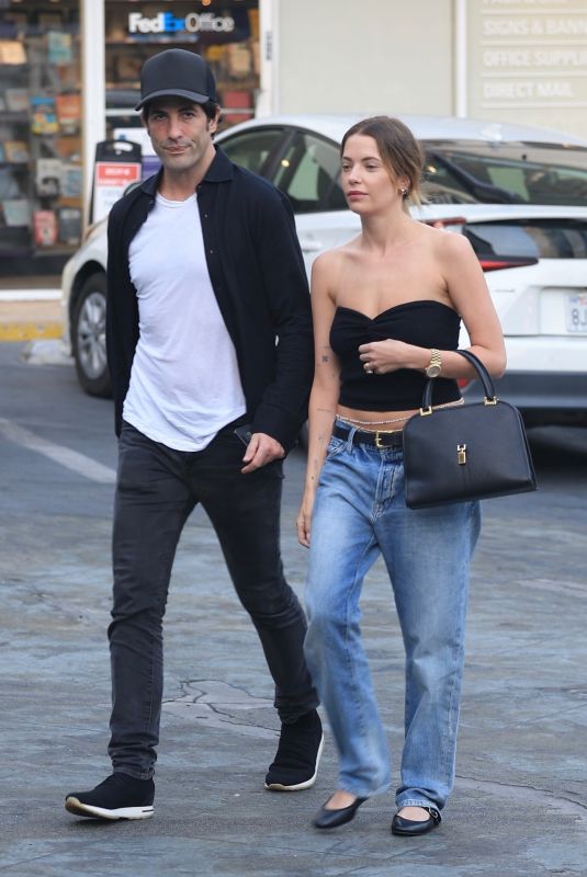 ASHLEY BENSON and Brandon Davis Out in West Hollywood 09/02/2024 ...