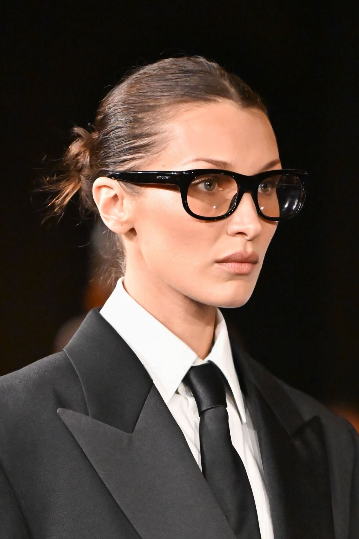 BELLA HADID at Saint Laurent Womenswear S/S25 Runway Show at Paris ...