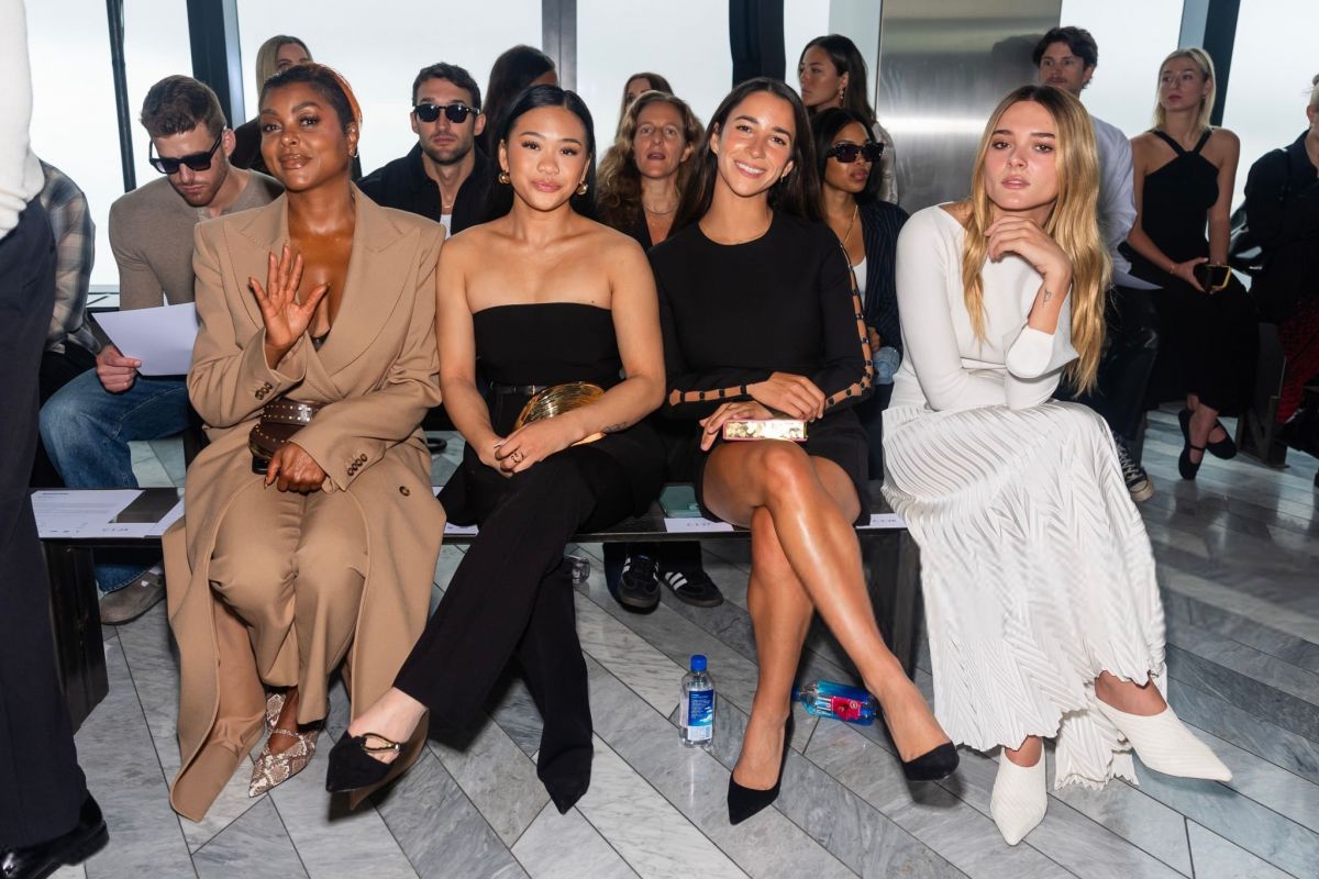 CHARLOTTE LAWRENCE at Johnathan Simkhai Fashion Show in New York 09/07 ...