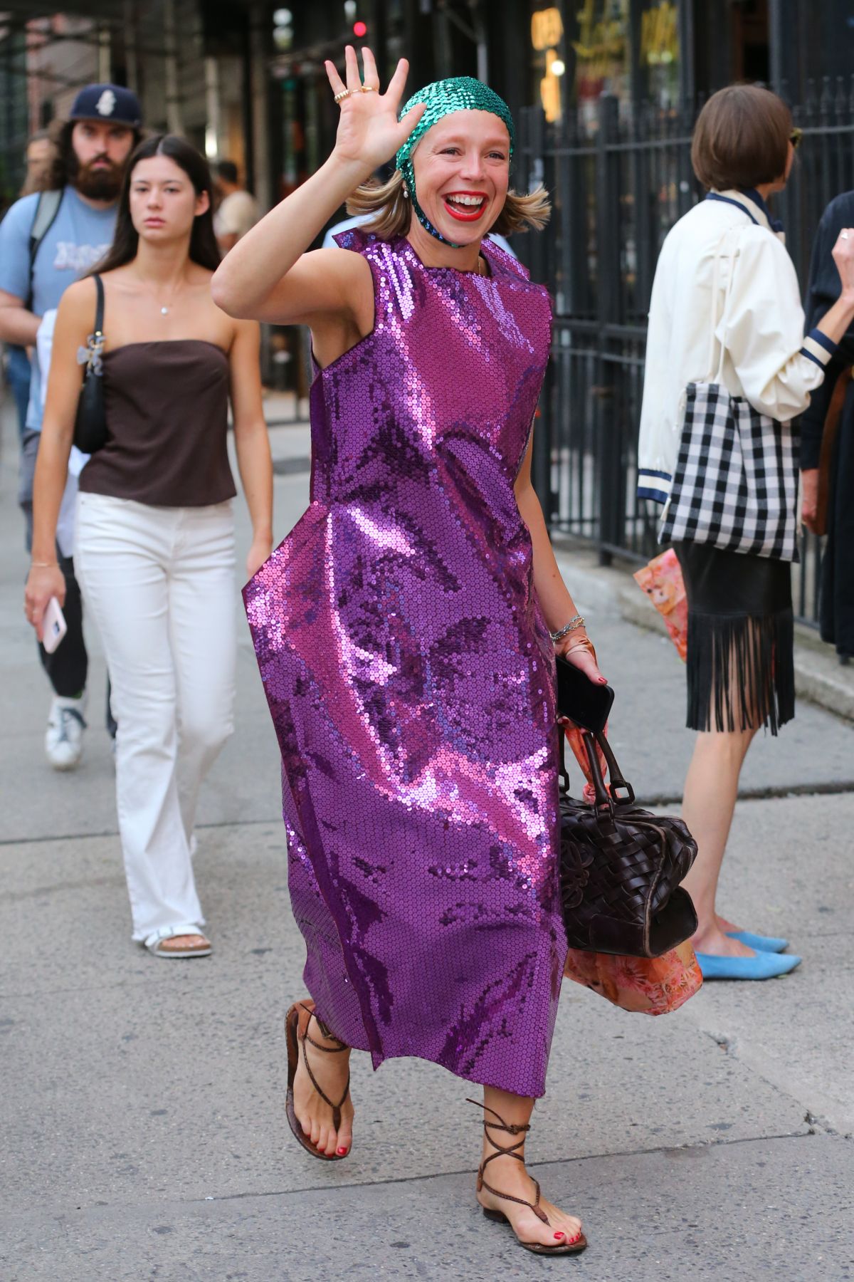 CHLOE KING Arrives at Colina Strada Fashion Show at NYFW in New York 09 ...