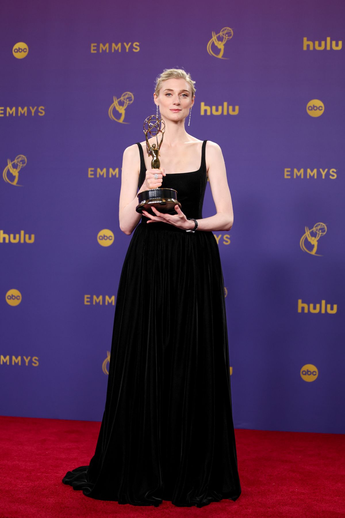 ELIZABETH DEBICKI at 76th Emmy Awards at Peacock Theatre in Los Angeles ...