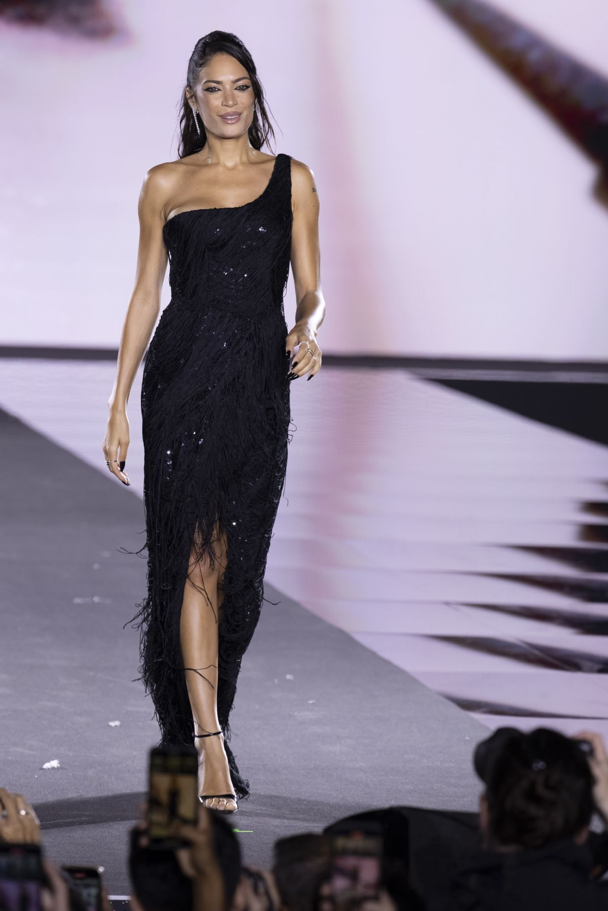 ELODIE DI PATRIZI at Le Defile L’Oreal Paris Fashion Show at Paris ...