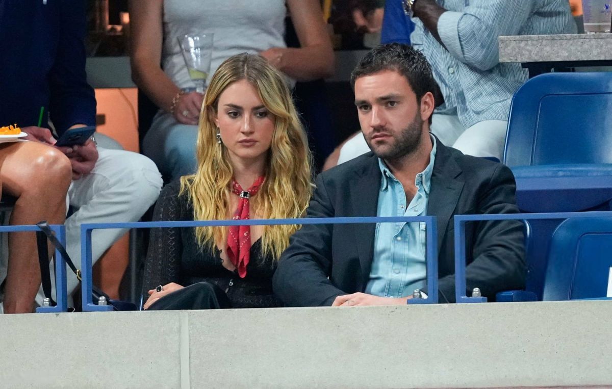 GRACE VAN PATTEN and Jackson White at US Open Tennis Championships 08 ...