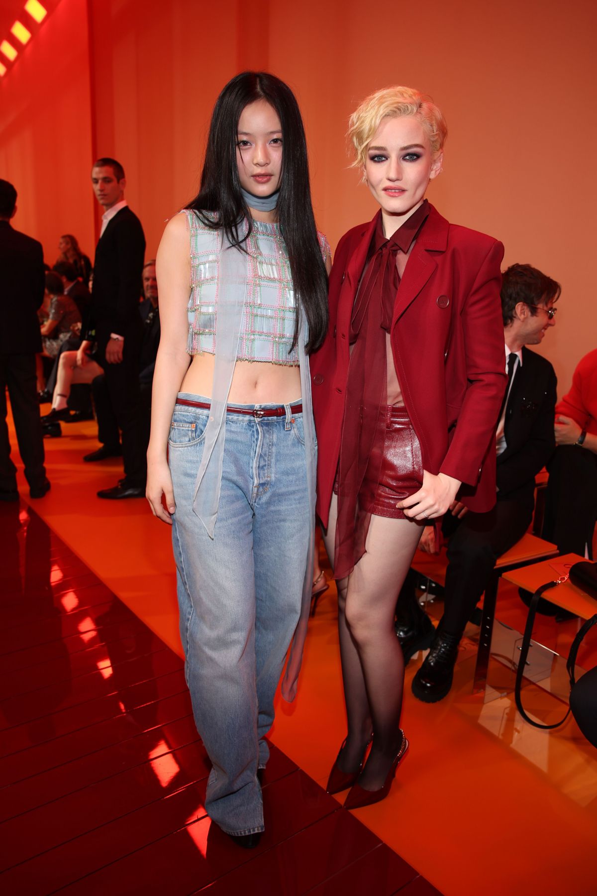 JULIA GARNER at Gucci Fashion Show at Milan Fashion Week 09/20/2024 ...