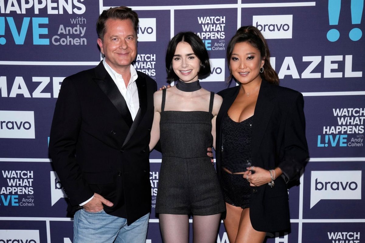 LILY COLLINS and ASHLEY PARK at Watch What Happens Live 09/22/2024 ...