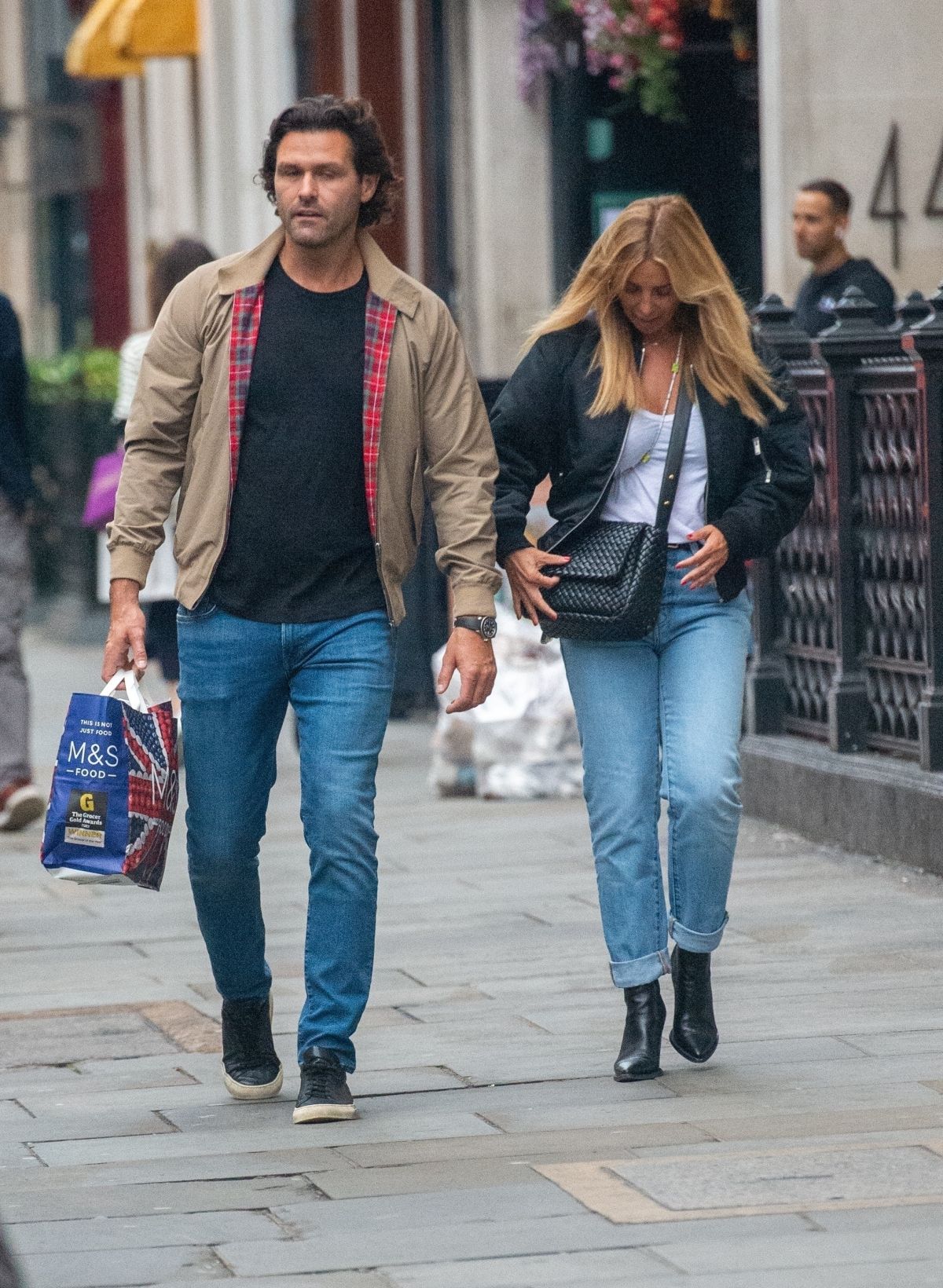 LOUISE REDKNAPP and Drew Michael Out in London 09/06/2024 – HawtCelebs