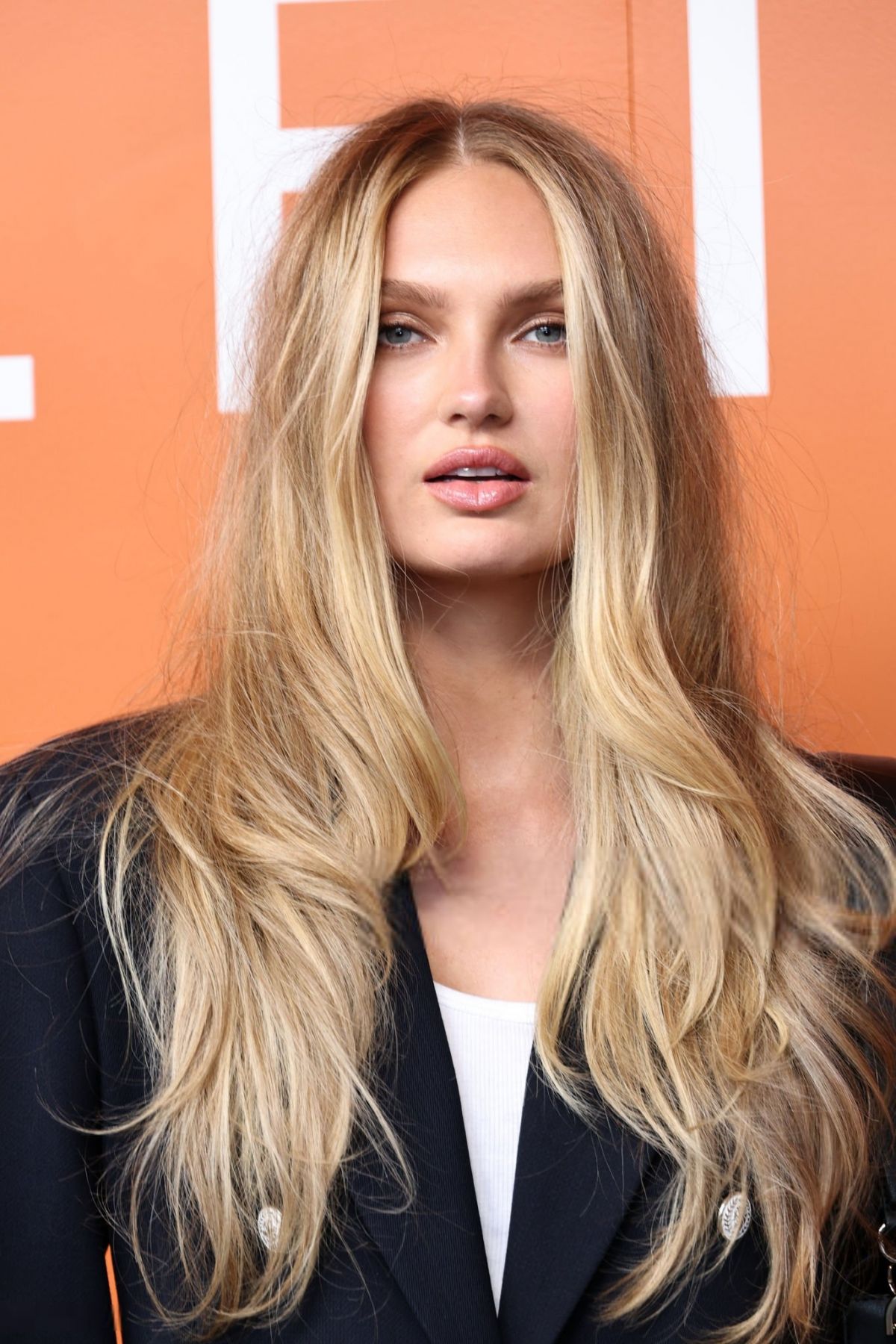 ROMEE STRIJD at Tommy Hilfiger S/S ’25 Fashion Show at NYFW in New York ...