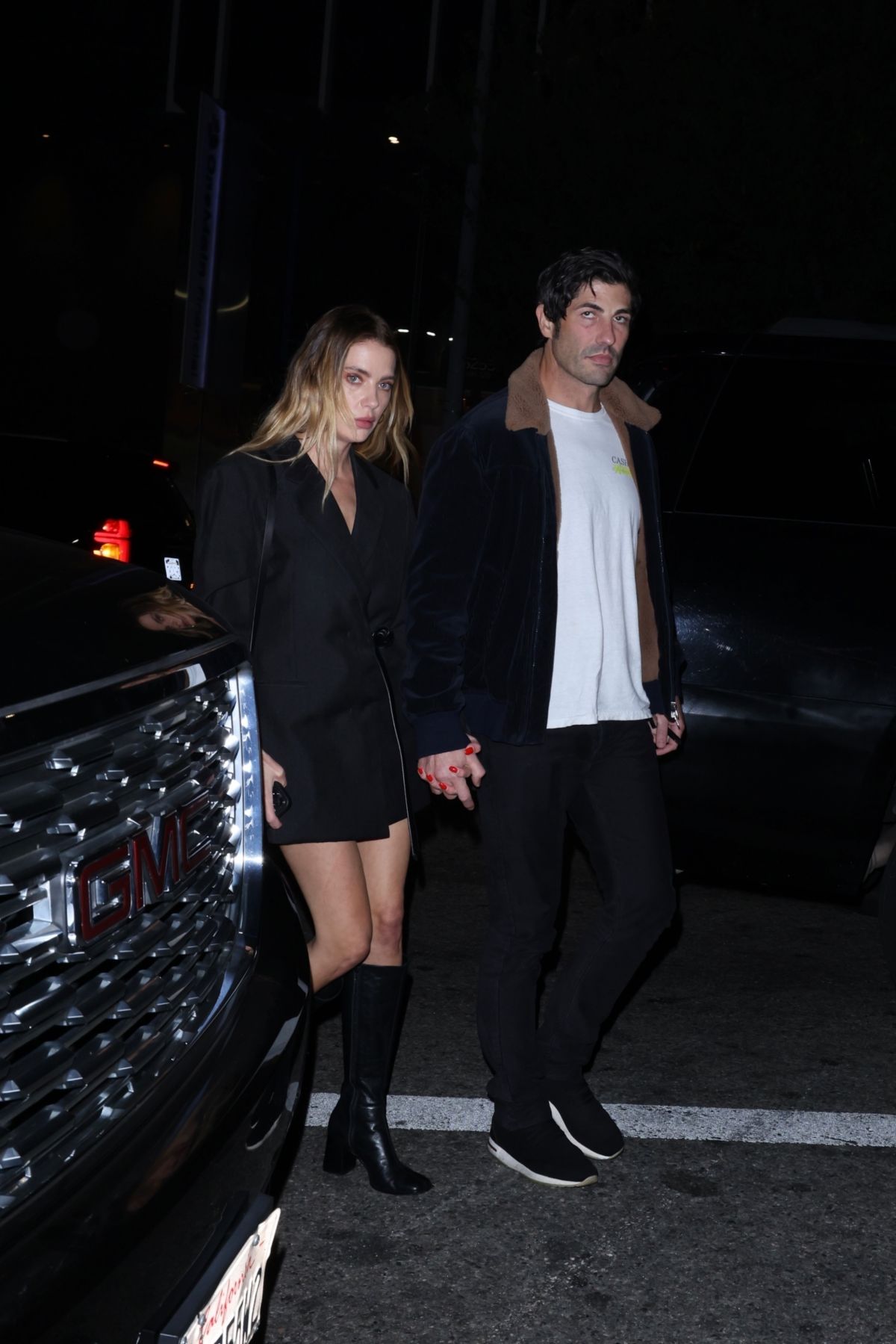 ASHLEY BENSON and Brandon Davis Arrives at Paris Hilton’s Infinite Icon ...