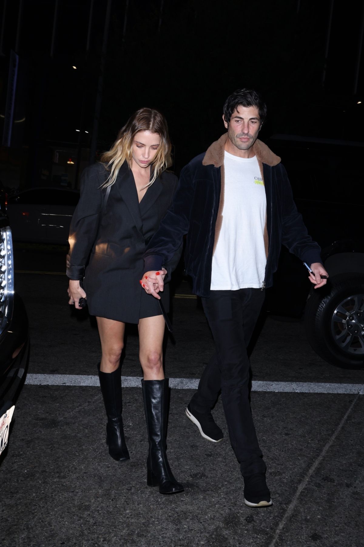 ASHLEY BENSON and Brandon Davis Arrives at Paris Hilton’s Infinite Icon ...