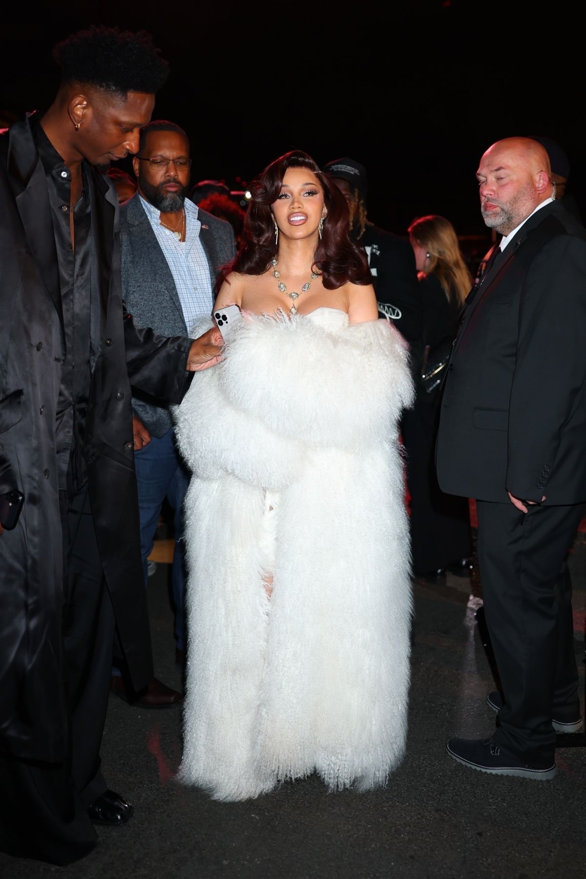 CARDI B Arrives at Victoria’s Secret Fashion Show After-party in New ...