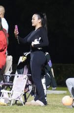 DANA TRAN at a Soccer Game with Their Child in Orange County 10/11/2024 ...