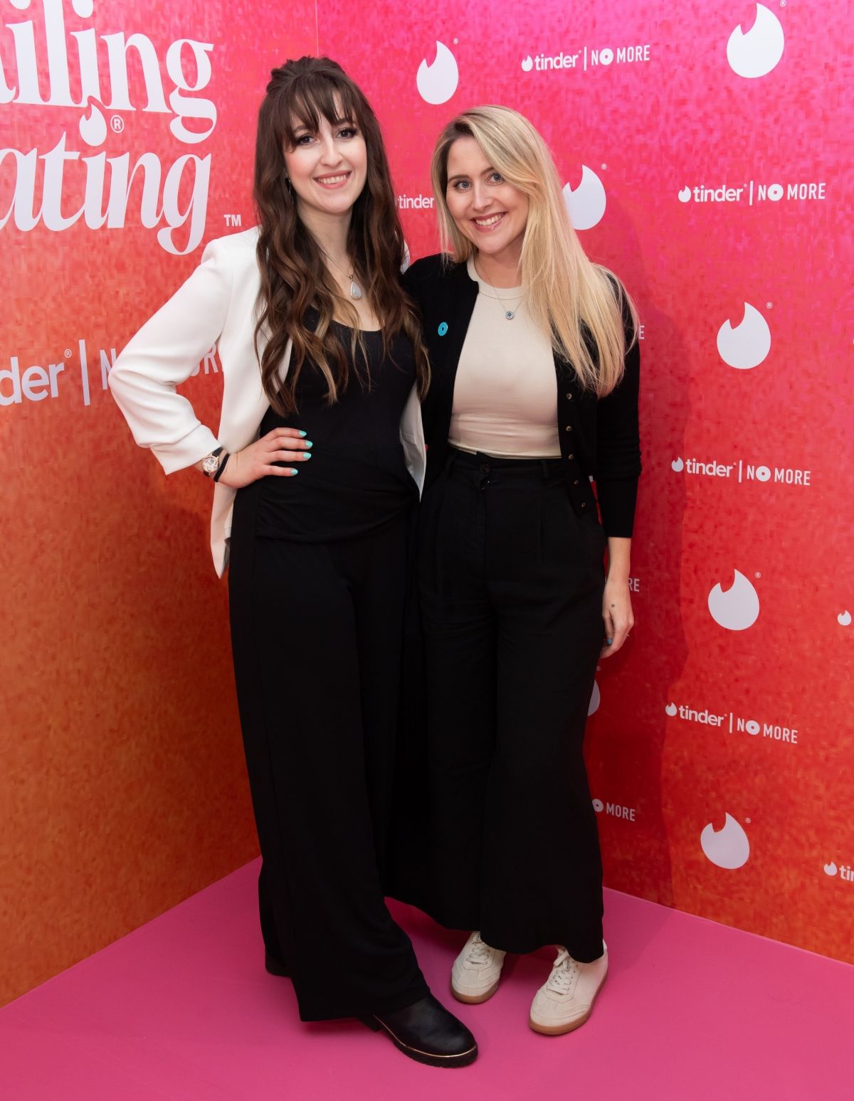 DR RACHEL KETZ and SARAH D’ANGELIS at Opening of Tinder’s Nailing ...