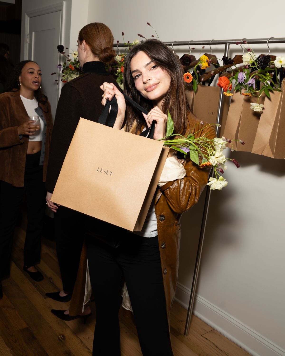 EMILY RATAJKOWSKI at LESET 5 Year Anniversary Event in New York 10/24 ...