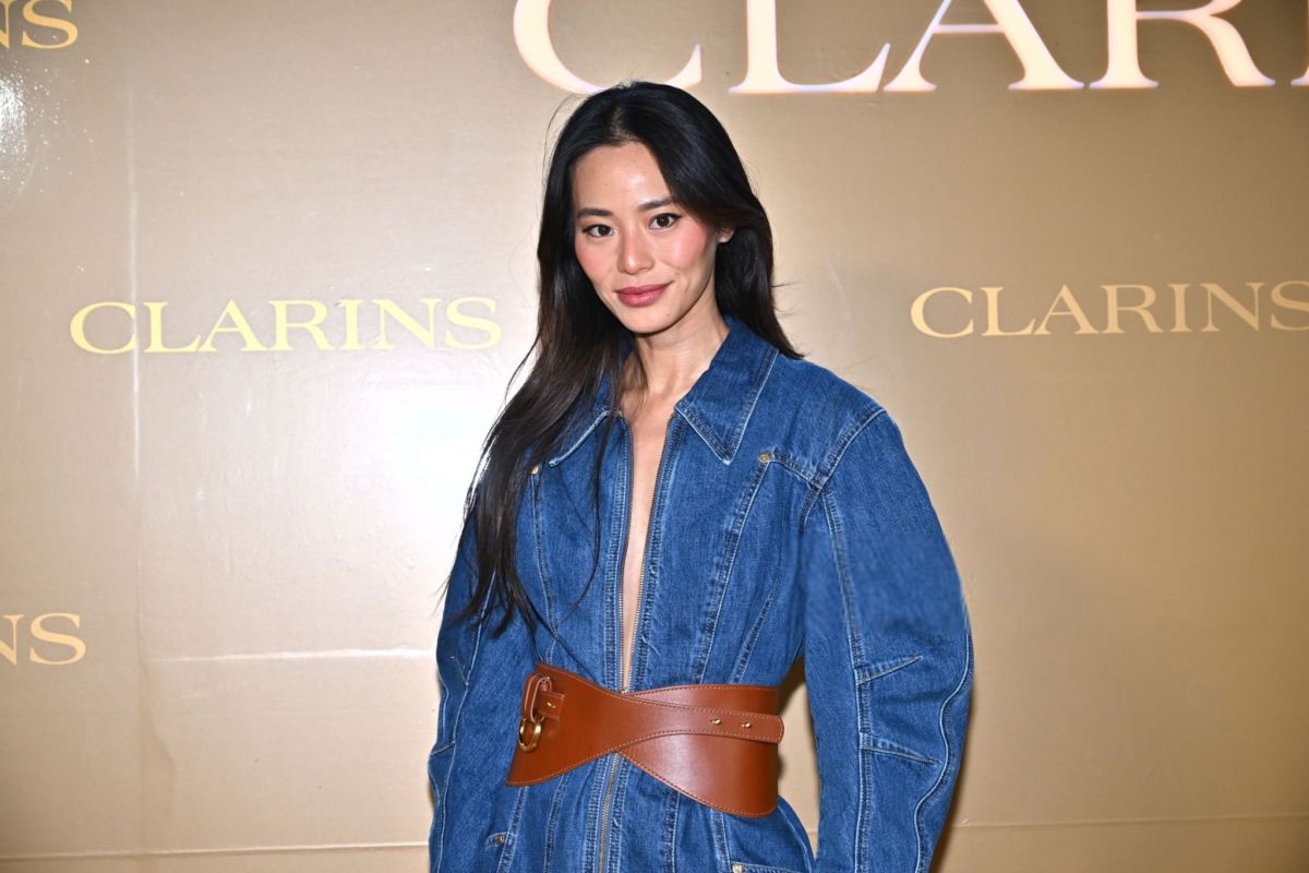 JAMIE CHUNG at Clarins Double Serum Generation 9 Launch Event in Austin ...