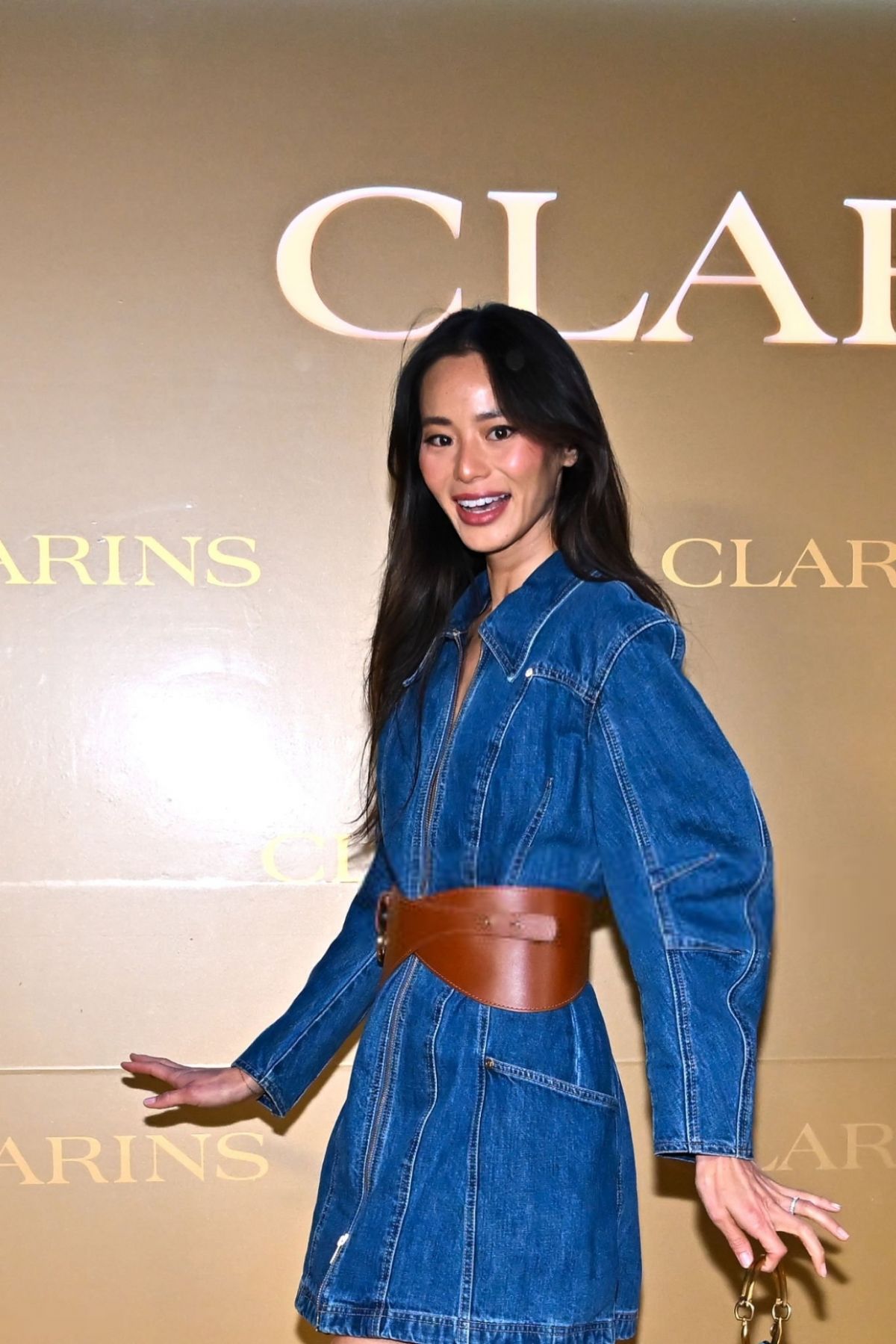JAMIE CHUNG at Clarins Double Serum Generation 9 Launch Event in Austin ...