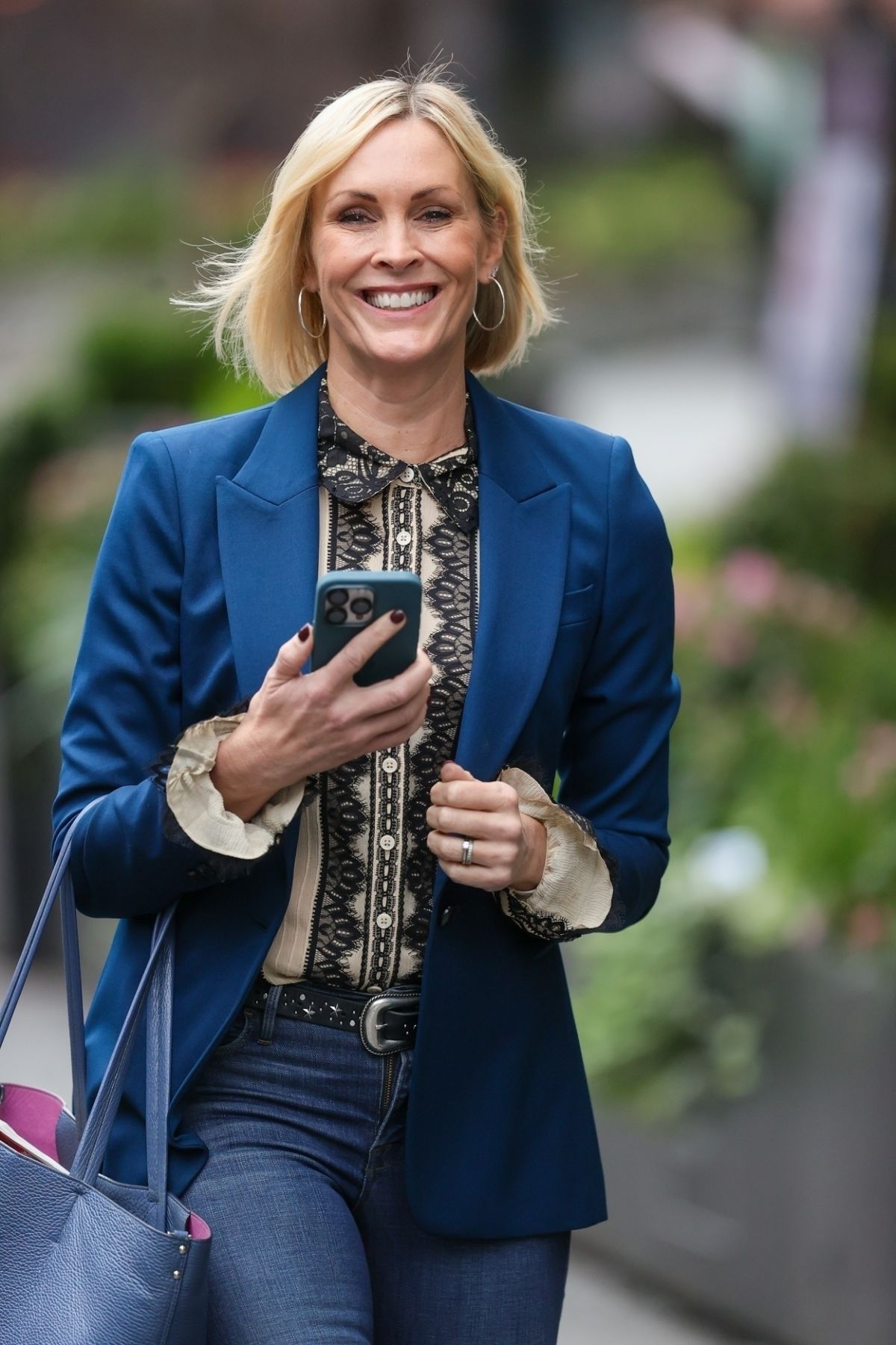 JENNI FALCONER Leaves Smooth Radio Studios in London 10/28/2024 ...