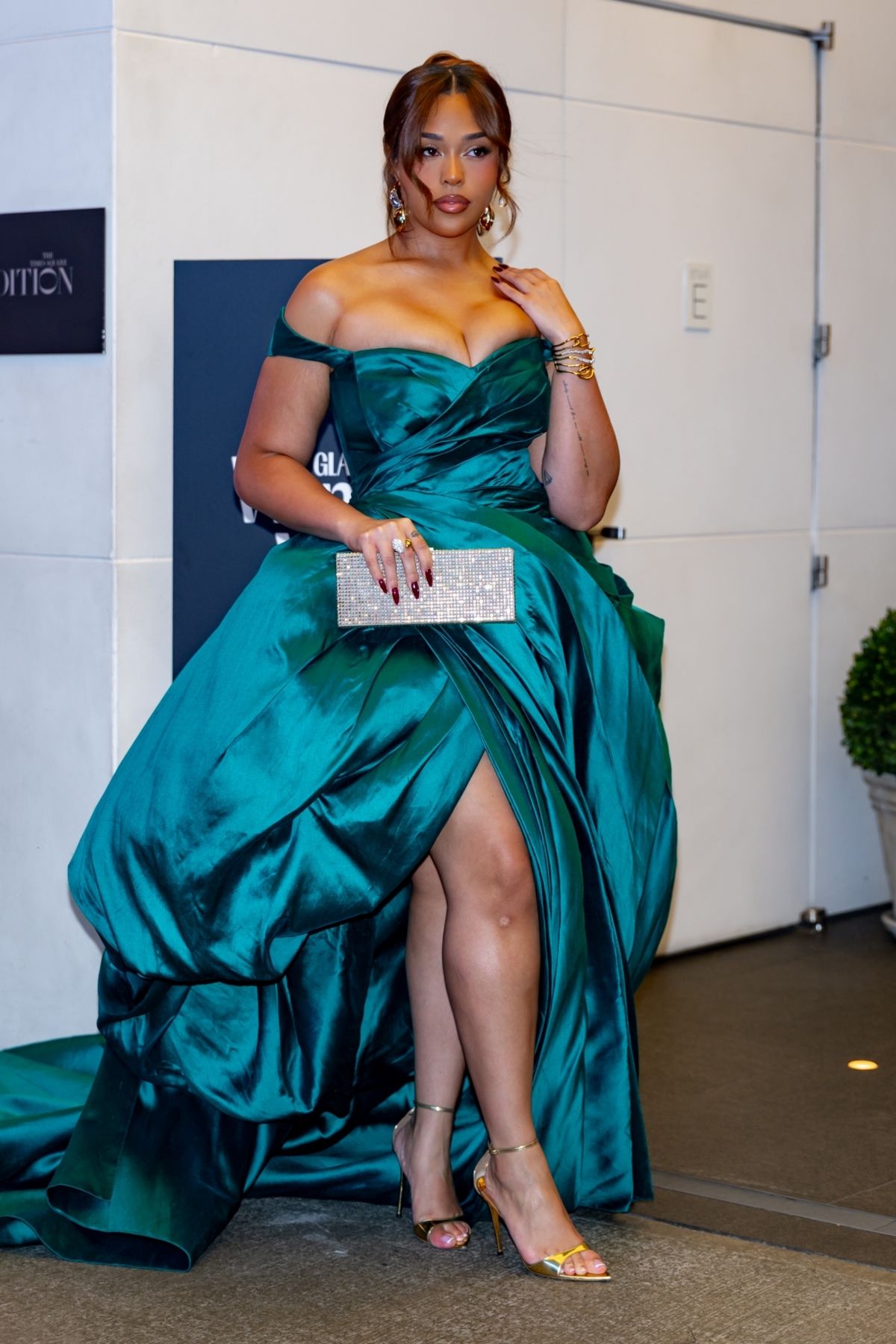 JORDYN WOODS Arrives at Glamour Women of the Year in New York 10/08 ...