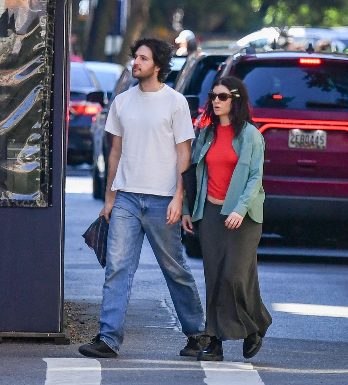 LORDE and Jim-E Stack Out in New York 10/12/2024 – HawtCelebs