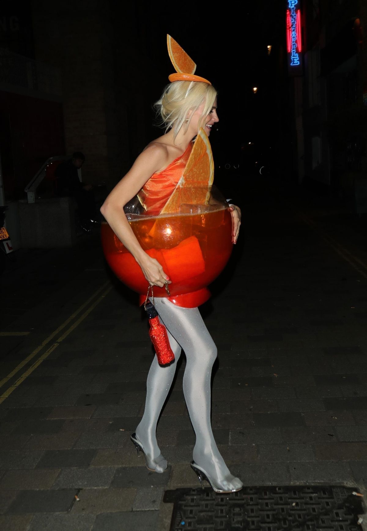 PIXIE LOTT Arrives at Hallowzeem Party at The Conduit Club in Covent ...