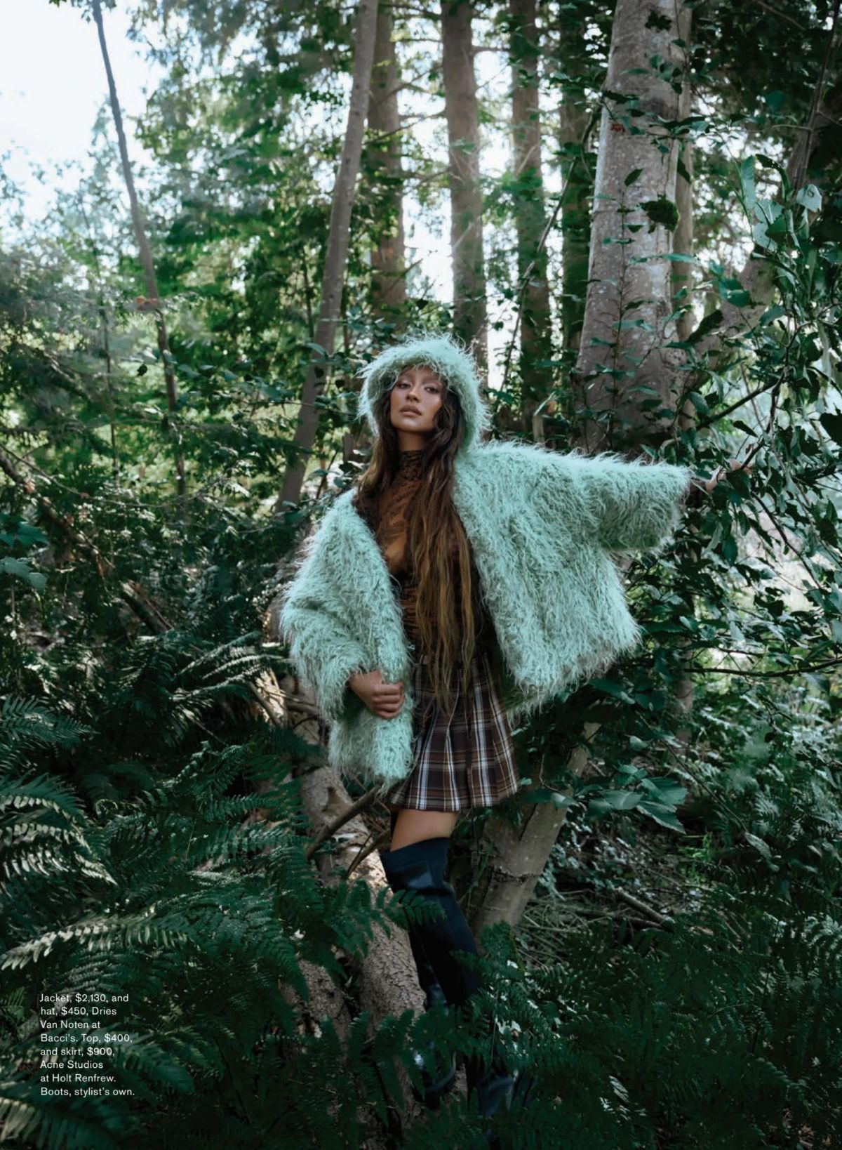 SHAY MITCHELL in Fashion Magazine Canada, November 2024 – HawtCelebs