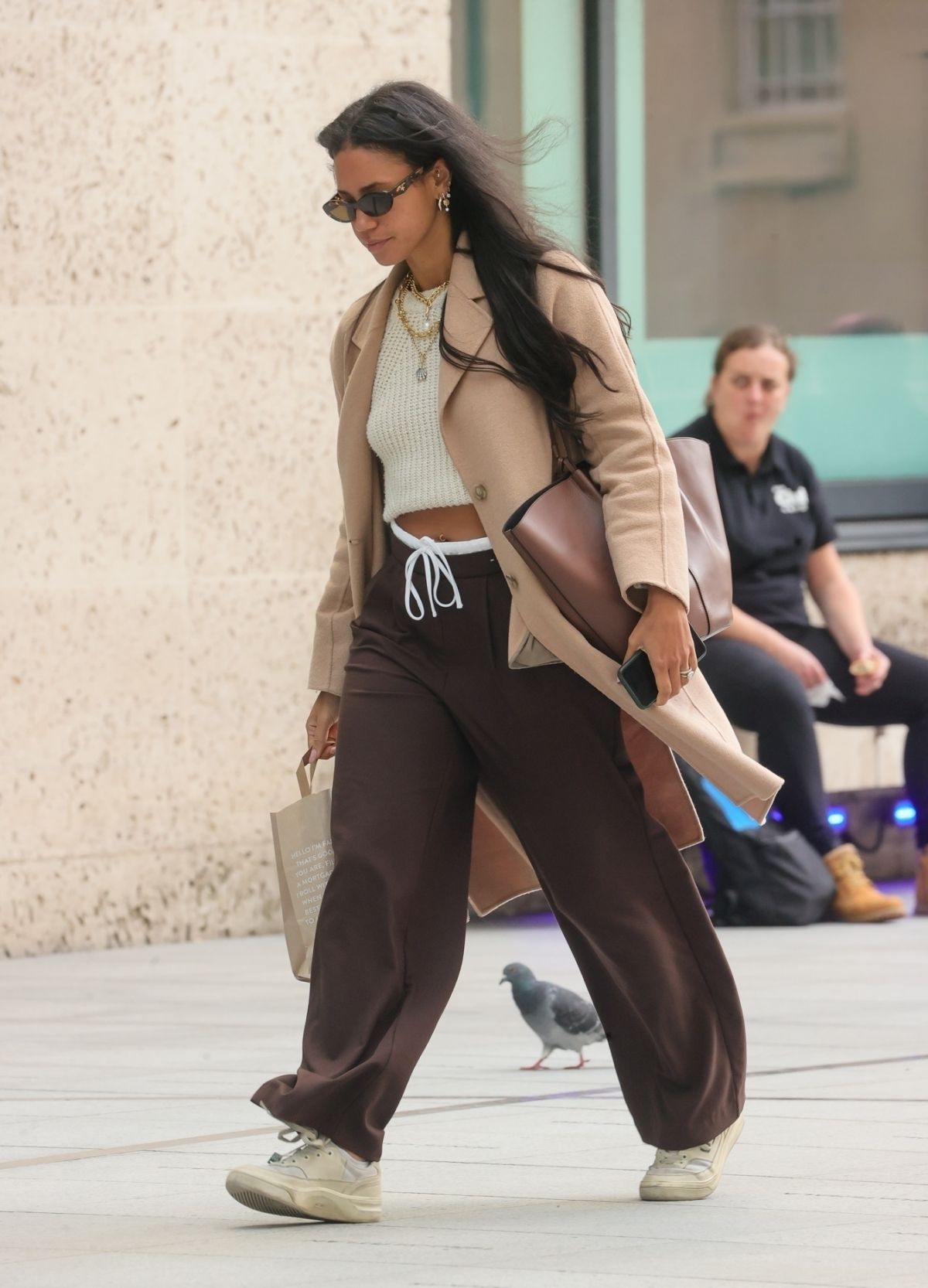 VICK HOPE Arrives at BBC Radio 1 Studio in London 10/16/2024 – HawtCelebs